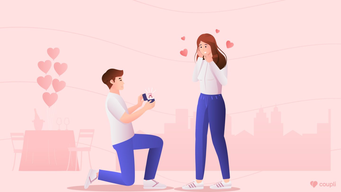 Heiratsantrag / Verlobung: Einfach & verständlich erklärt | coupli